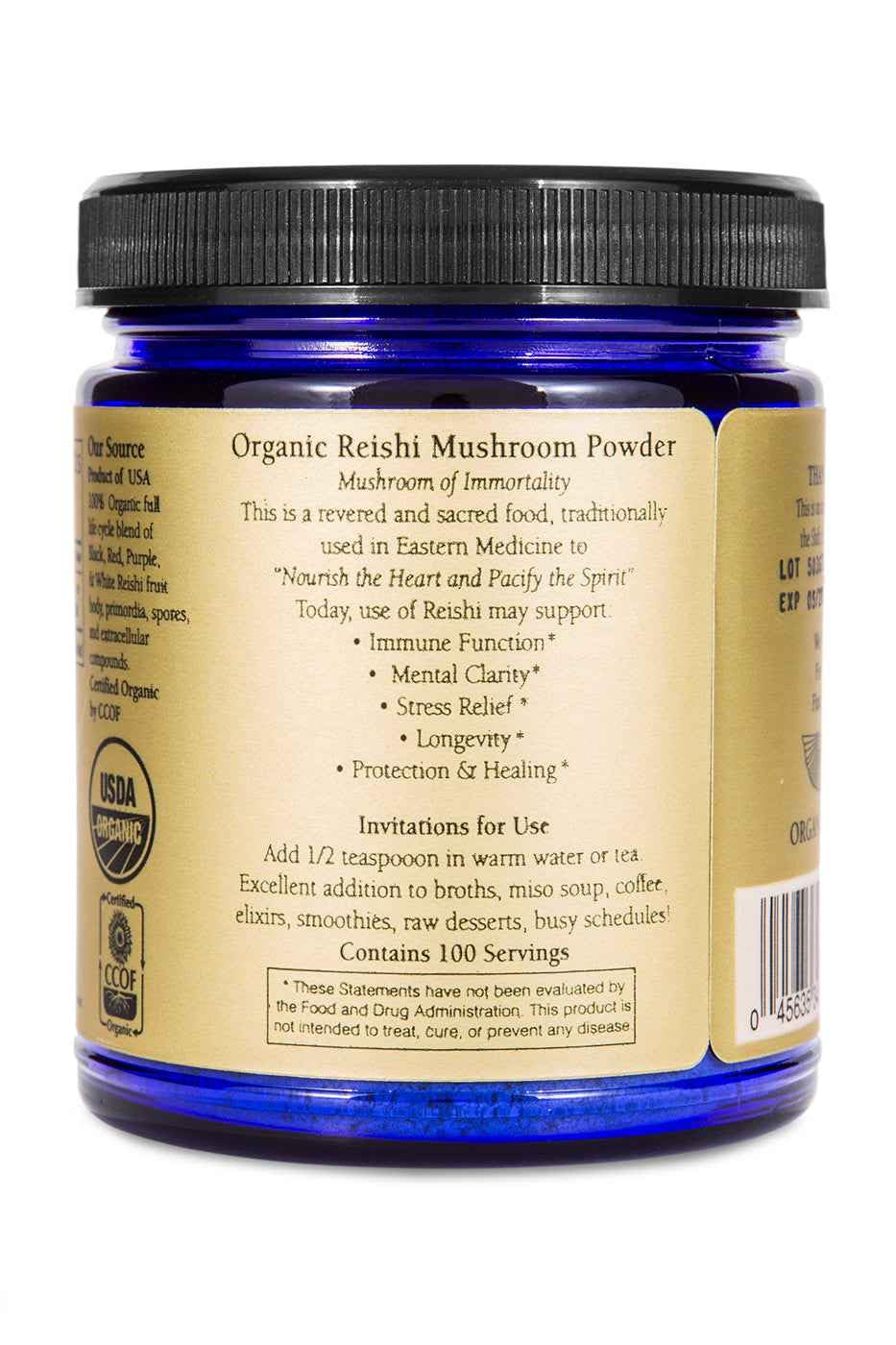 non-GMO reishi mushroom for tea