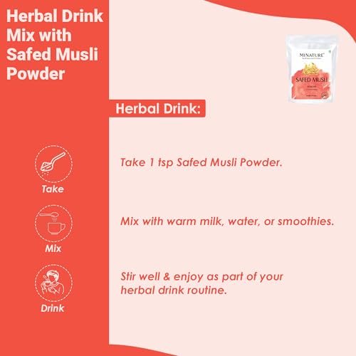 non-GMO Safed Musli root extract
