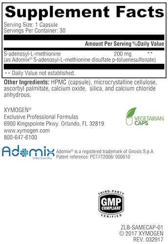 non-GMO SAM-e dietary supplement