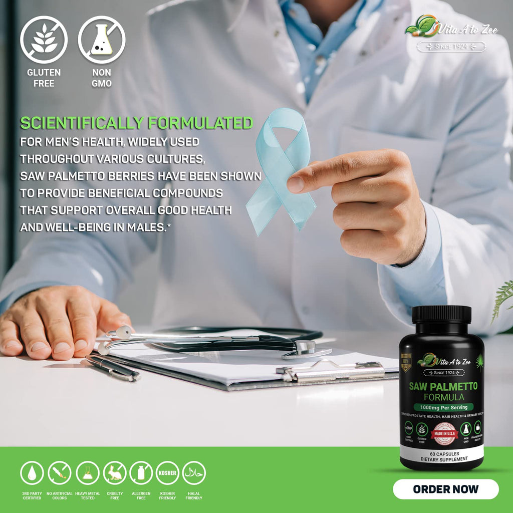 non-GMO saw palmetto capsules benefits