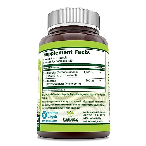 non-GMO saw palmetto capsules Canada