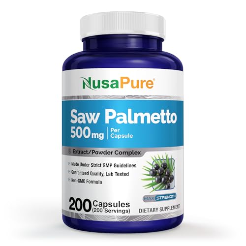 non-GMO saw palmetto capsules