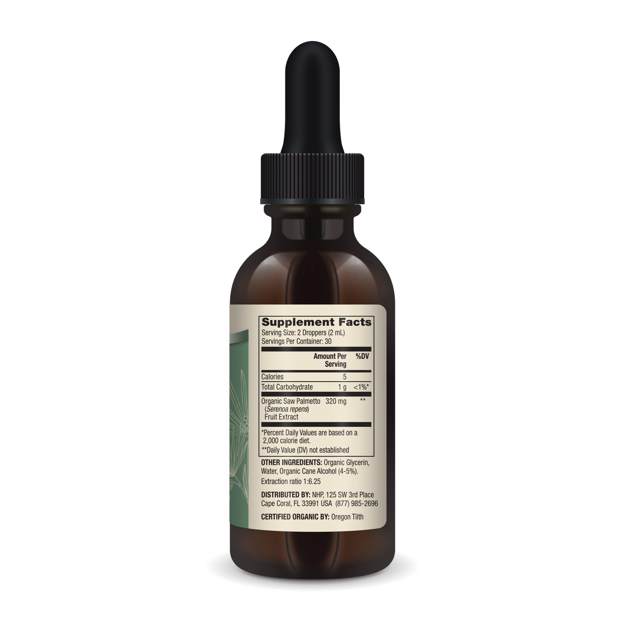 non-GMO saw palmetto detoxification drops