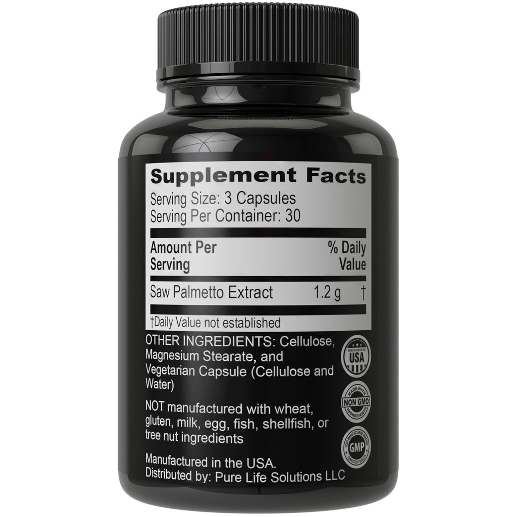 non-GMO saw palmetto supplements