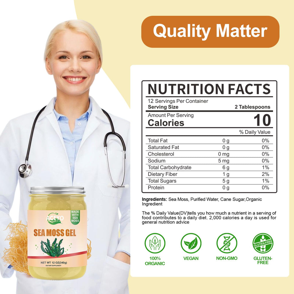 non-GMO sea moss gel advantages