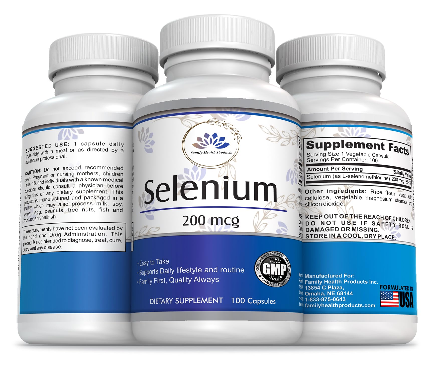 non-GMO selenium for wellness
