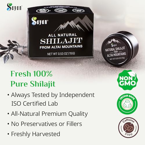 Non-GMO shilajit for detox