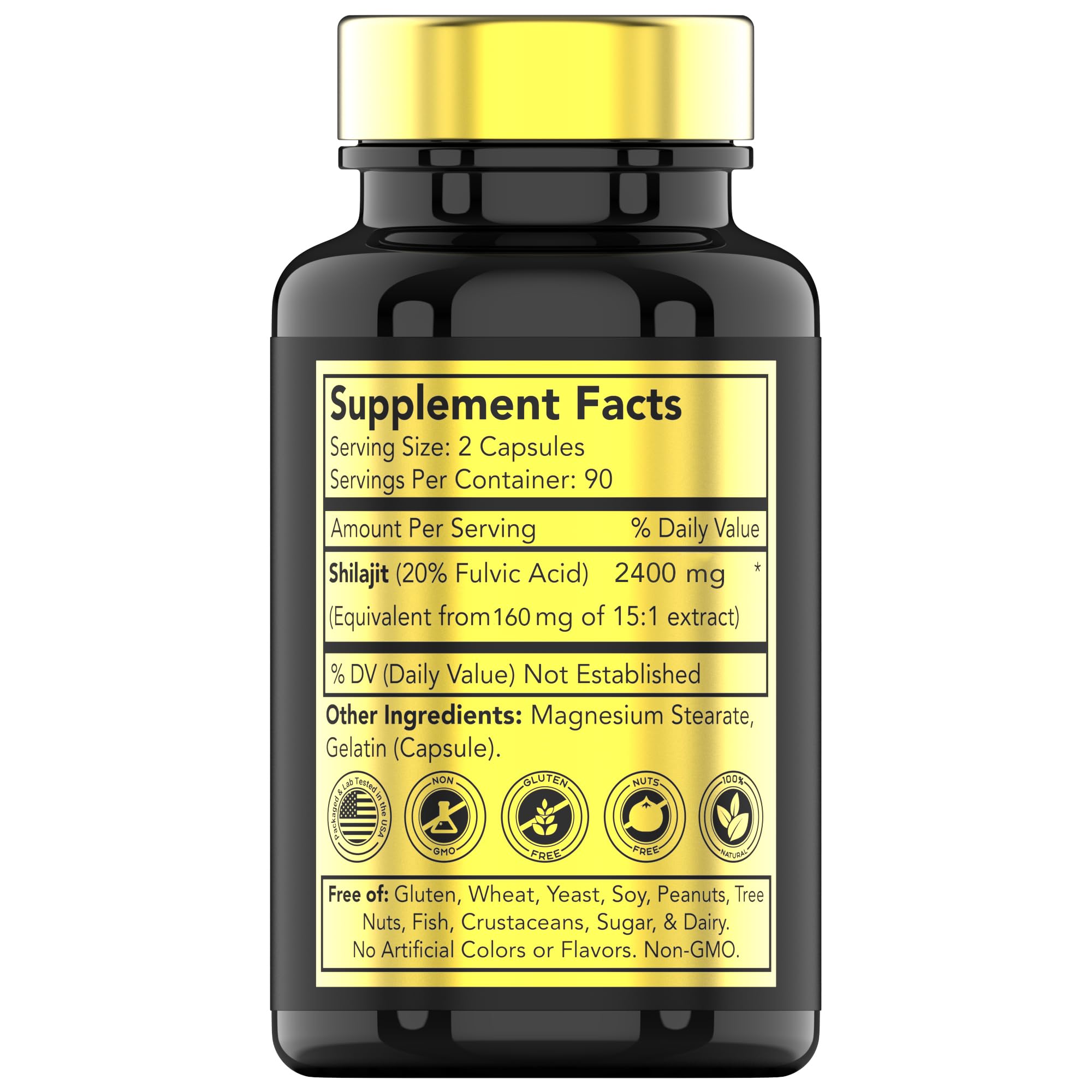 non-GMO shilajit supplement for wellness