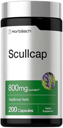 Non-GMO Skullcap supplement for wellness