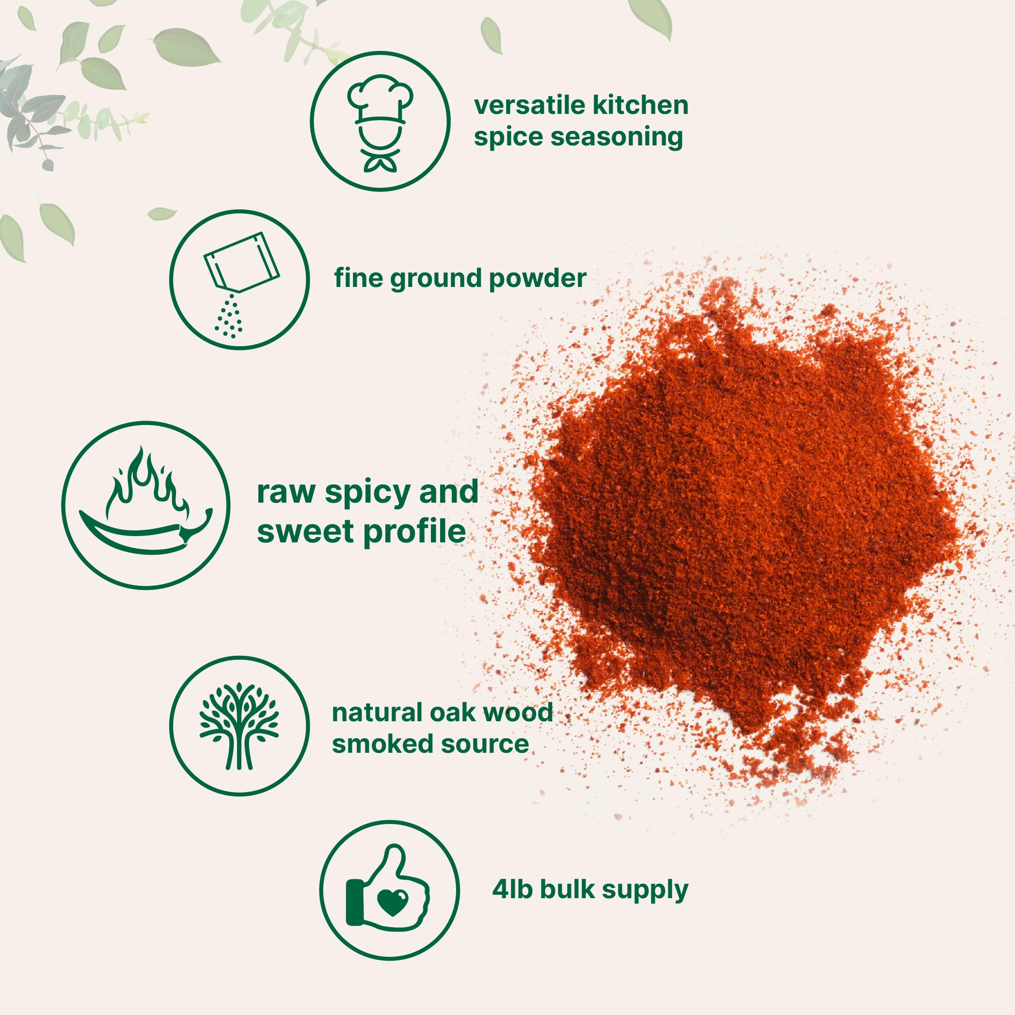 non-GMO smoked paprika for dressings