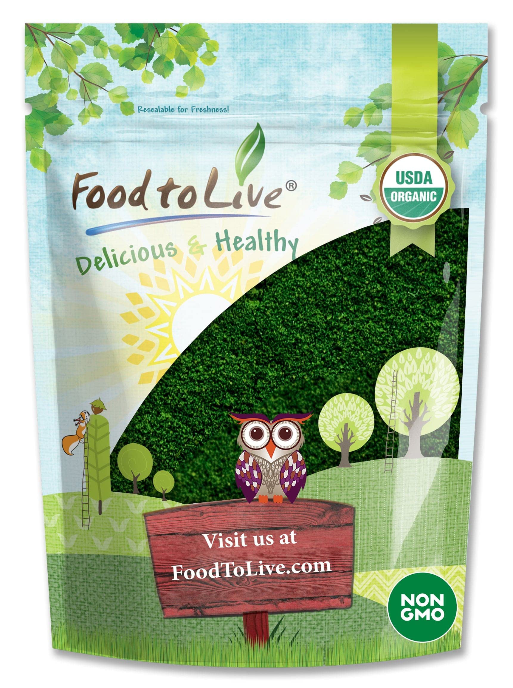 non-GMO spirulina and chlorella blend