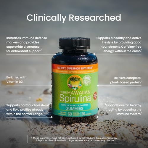 Non-GMO spirulina for clean living