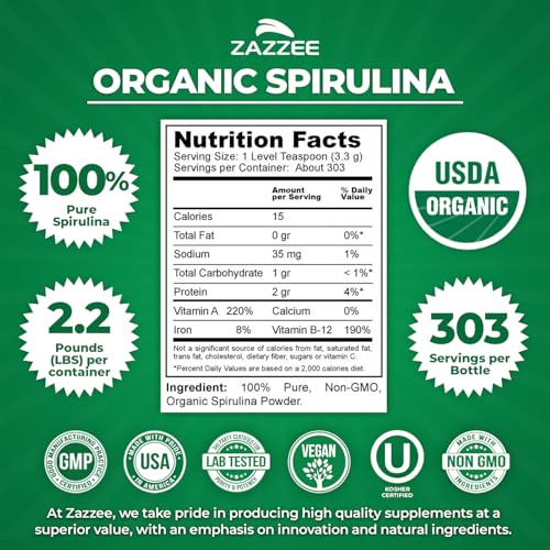 non-GMO spirulina for daily nutrition