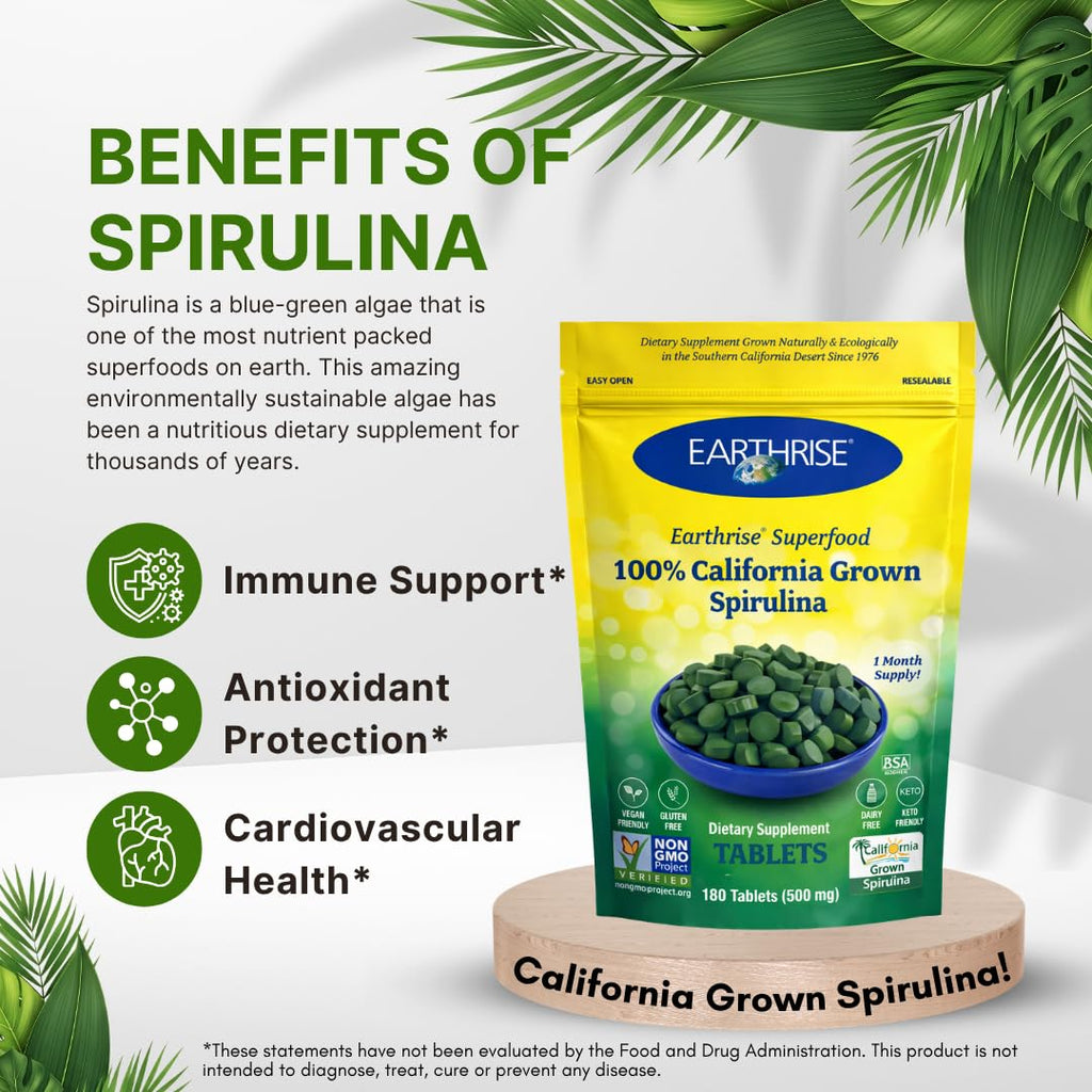 non-GMO spirulina for daily nutrition