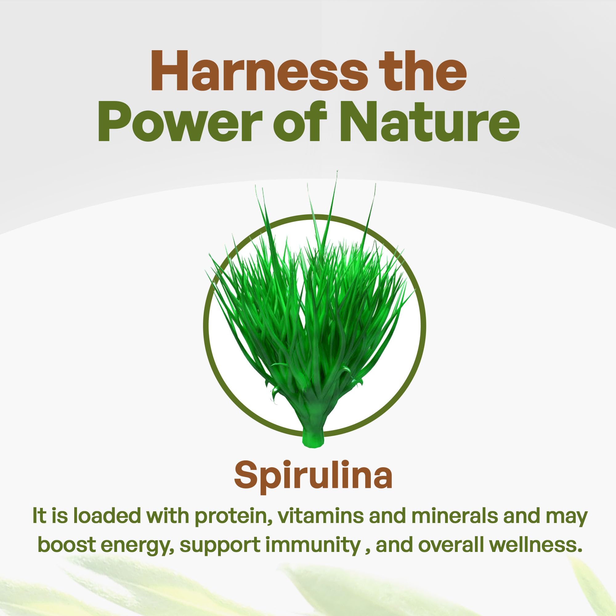non-GMO spirulina for healthy living