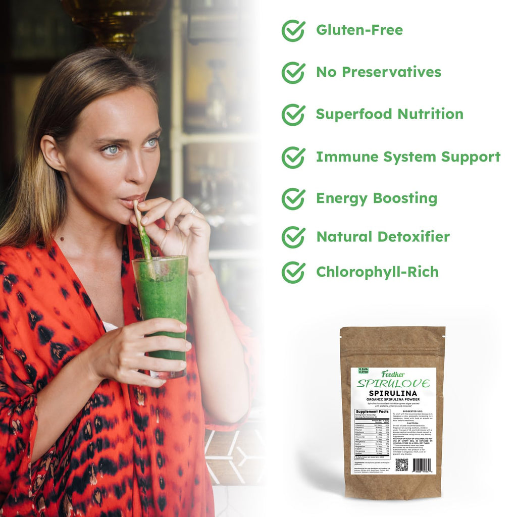 non-GMO spirulina for natural nutrition
