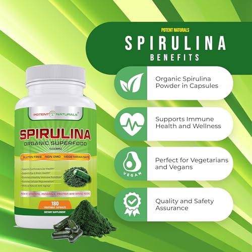 non-GMO spirulina for wellness support