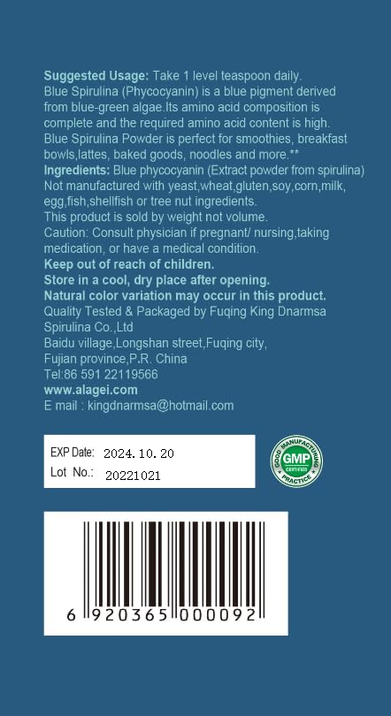 non-GMO spirulina protein source
