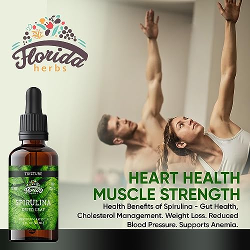 non-GMO spirulina tincture for health