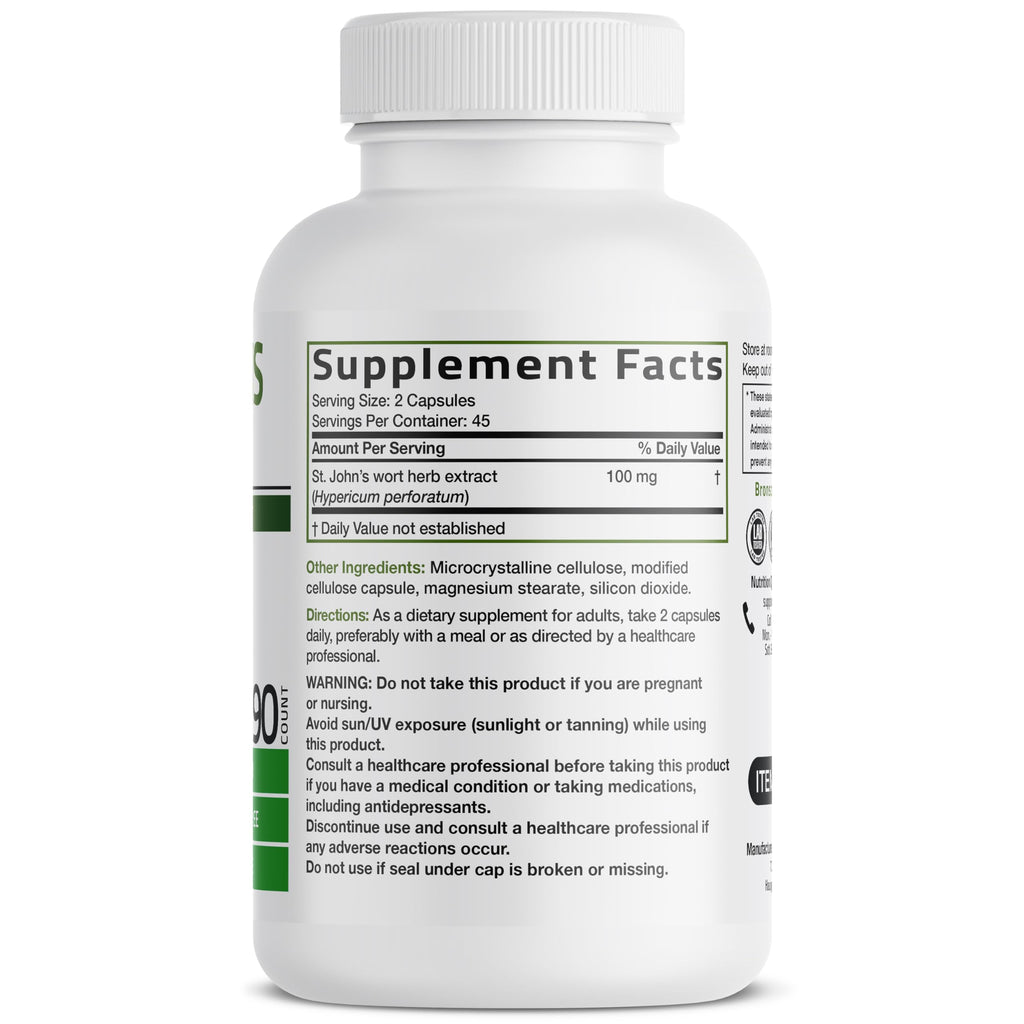 non-GMO st. john's wort benefits