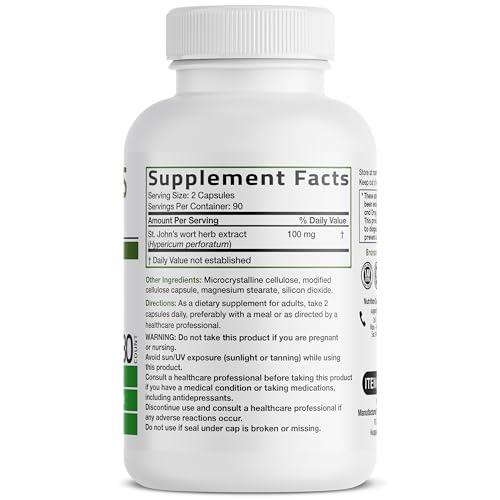 non-GMO st. john's wort capsules