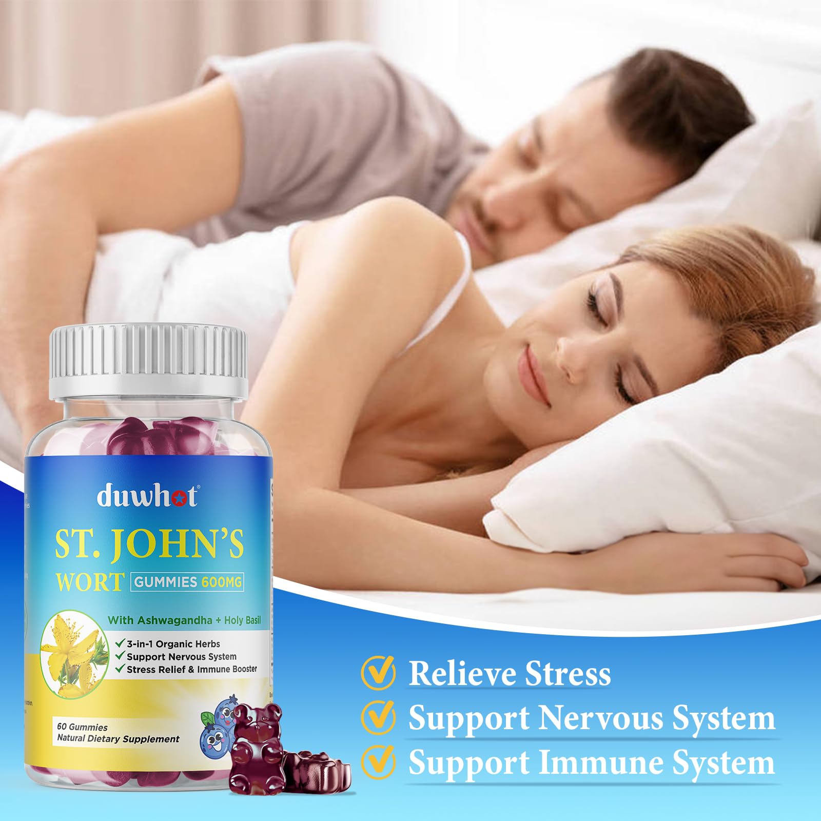 non-GMO st. john's wort herbal remedy