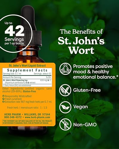 non-GMO st. john's wort supplement