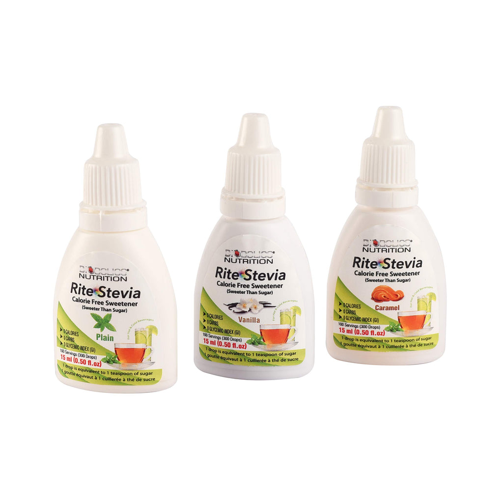 Non-GMO stevia drops for healthy living