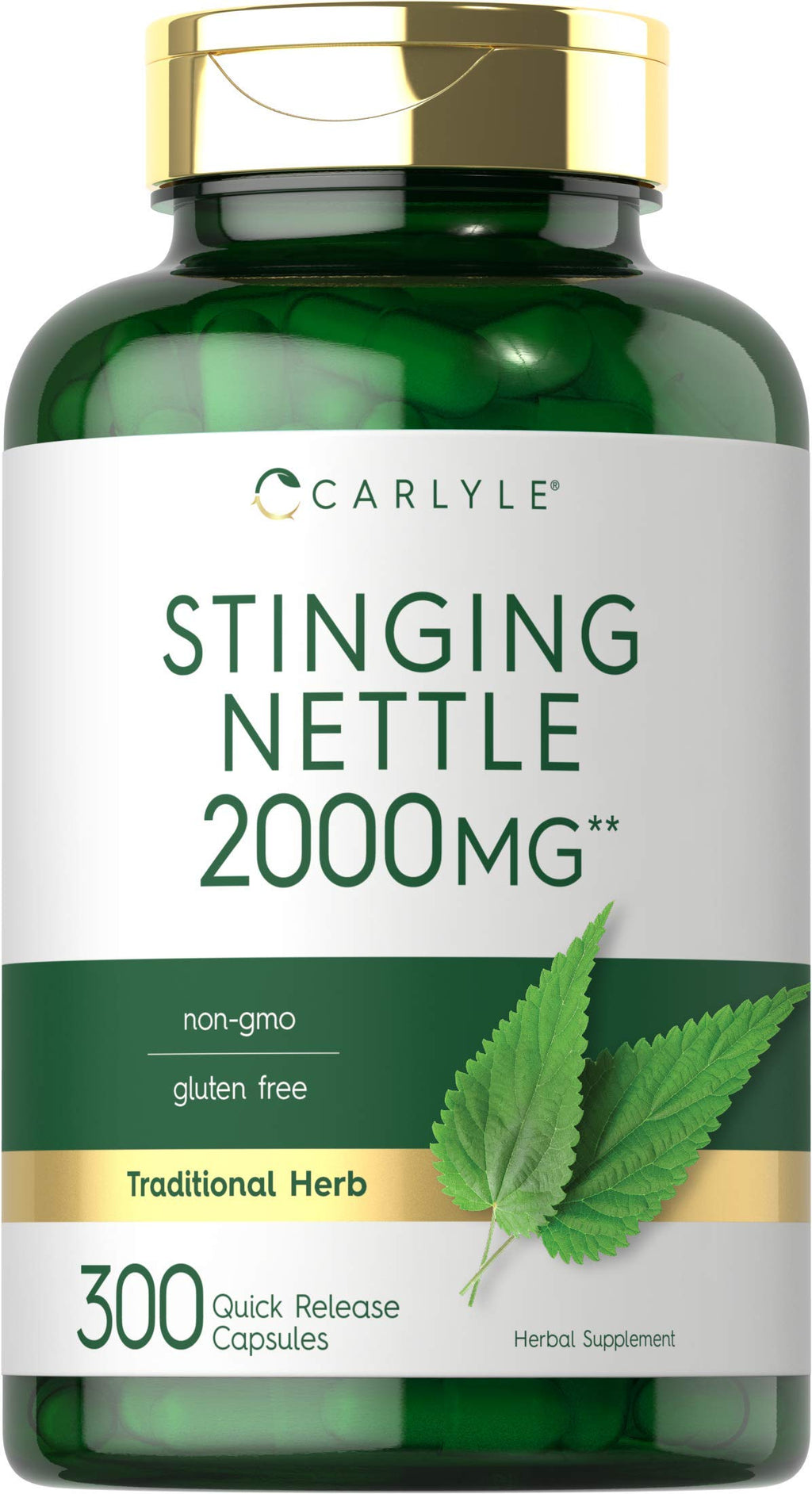 non-GMO stinging nettle capsules for health