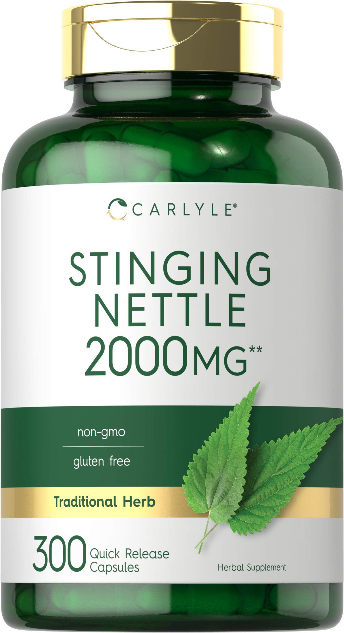 non-GMO stinging nettle capsules for health