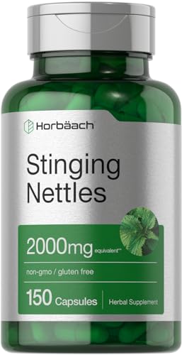 Non-GMO stinging nettle herbal supplement