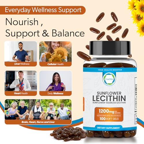 Non-GMO sunflower lecithin supplement
