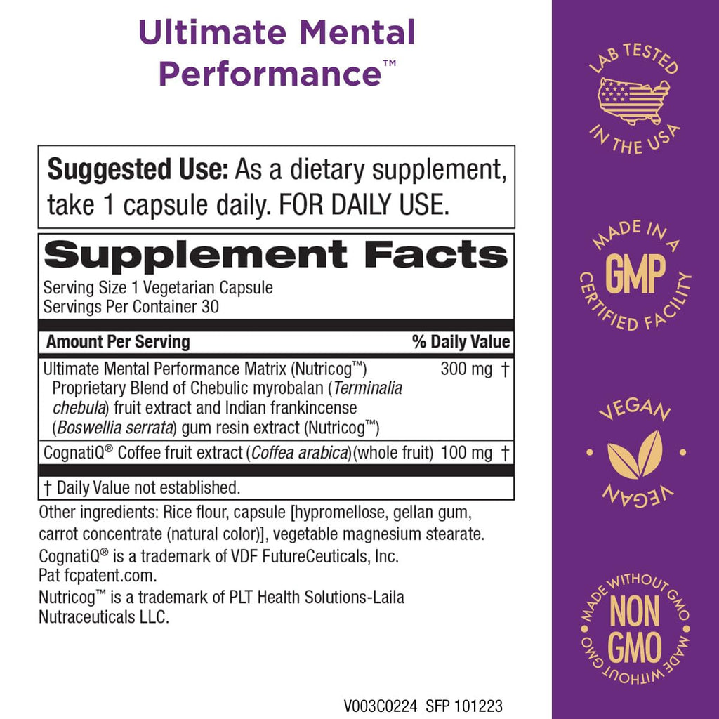 non-GMO supplements for mental clarity