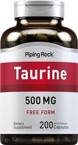 Non-GMO taurine supplement for energy