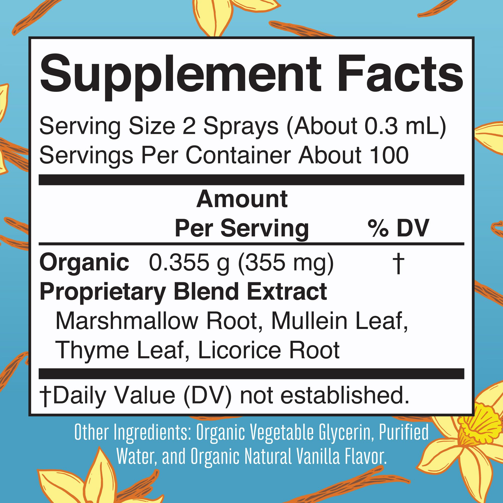 non-GMO throat spray for adults