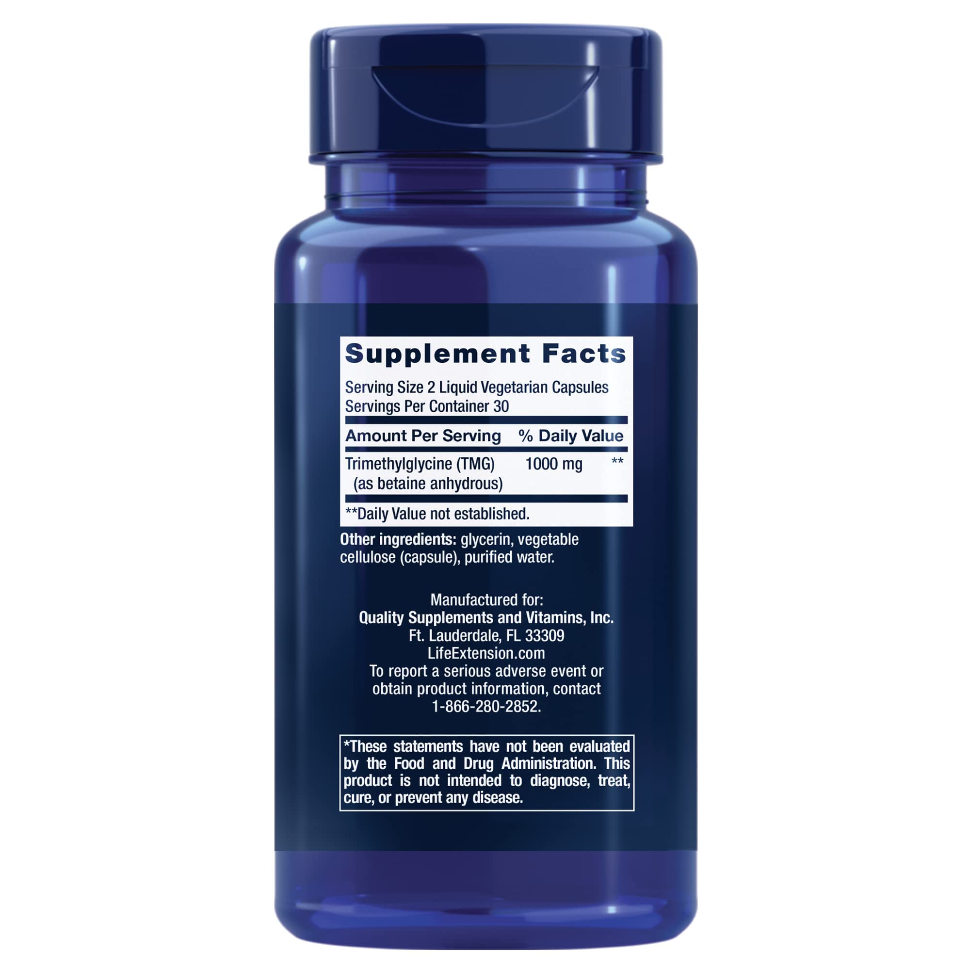 non-GMO TMG capsules for wellness