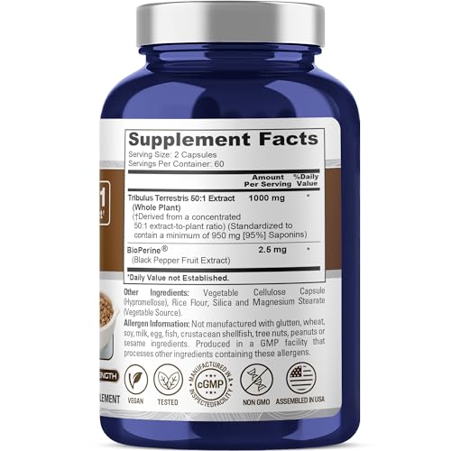 Non-GMO tribulus for men's health