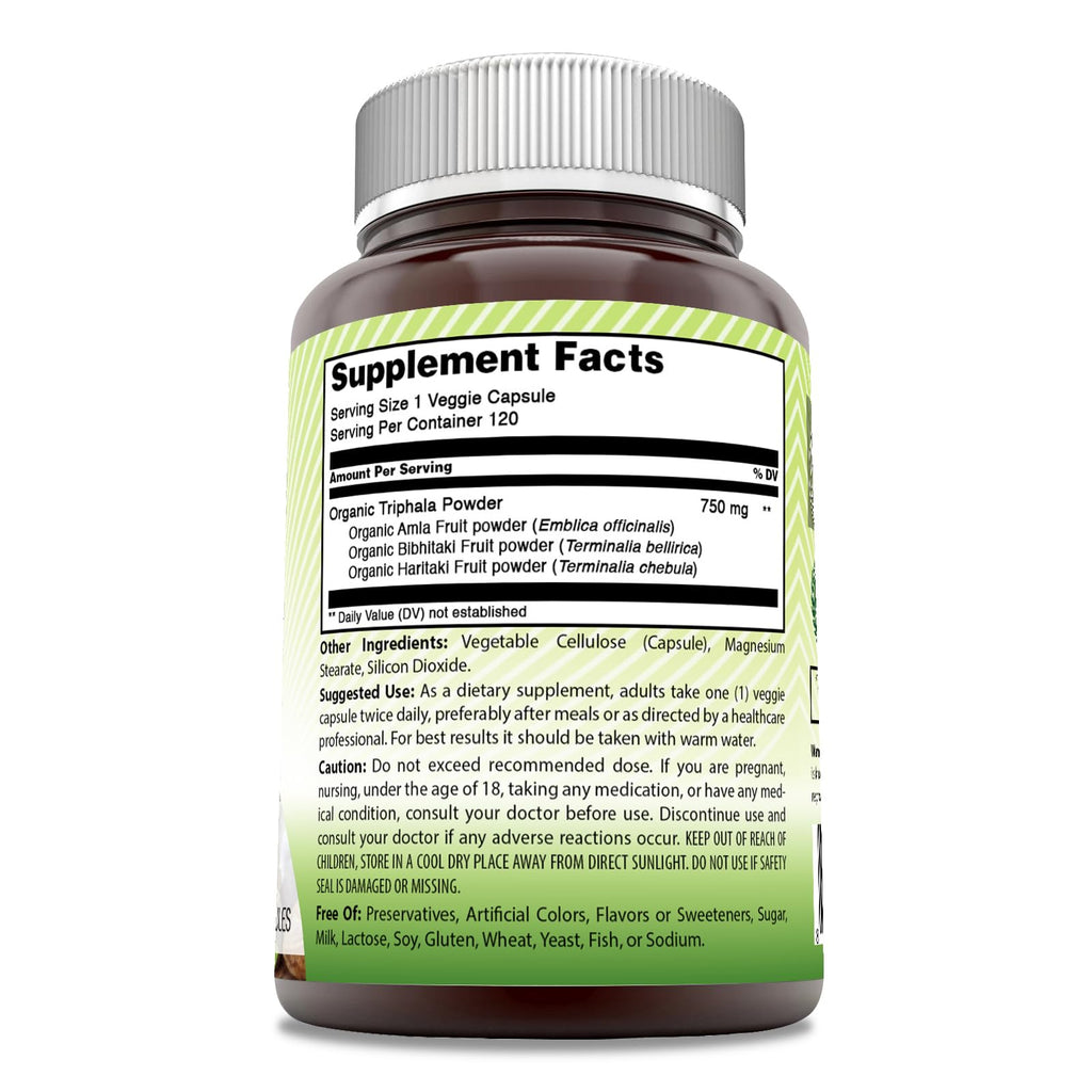 non-GMO triphala for wellness