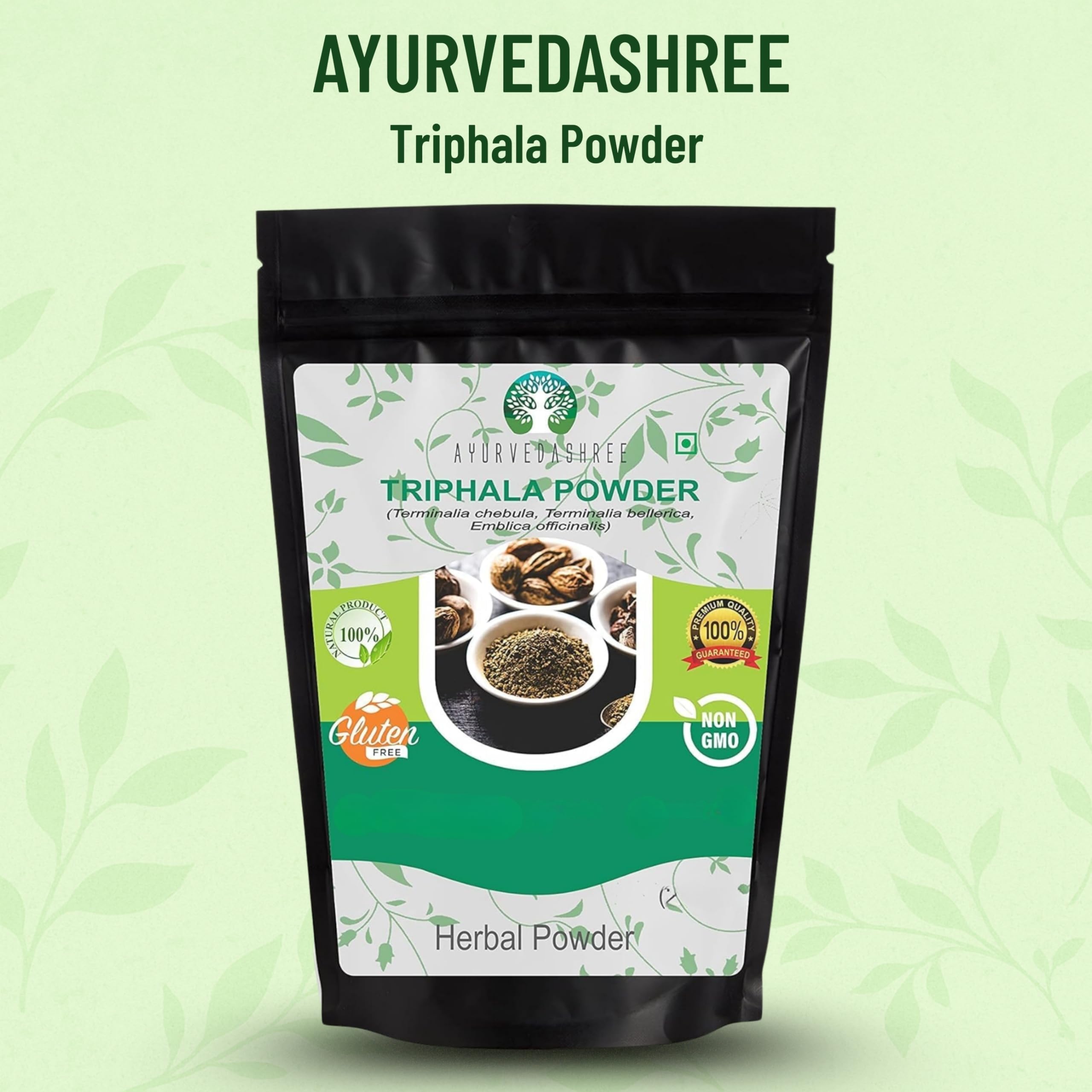 non-GMO triphala powder blend