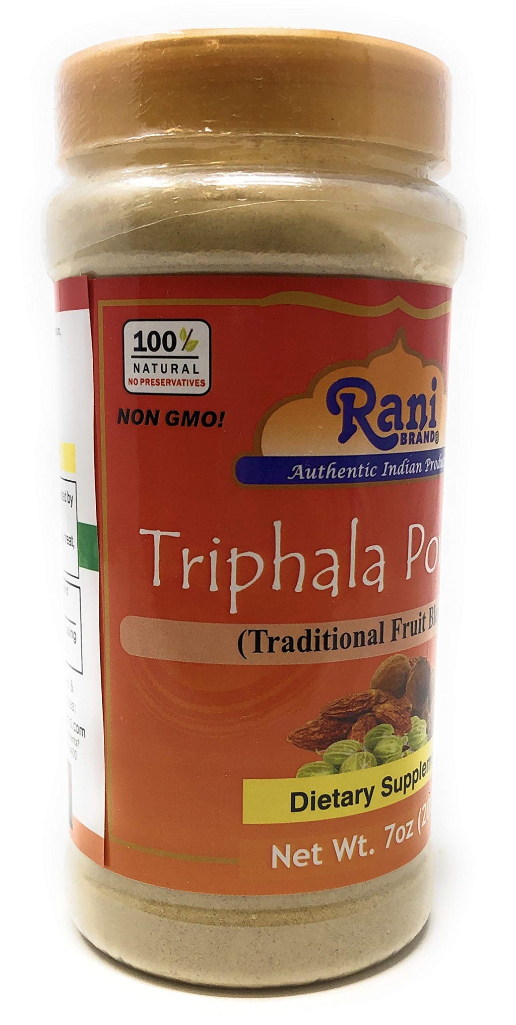 Non-GMO triphala powder for vitality
