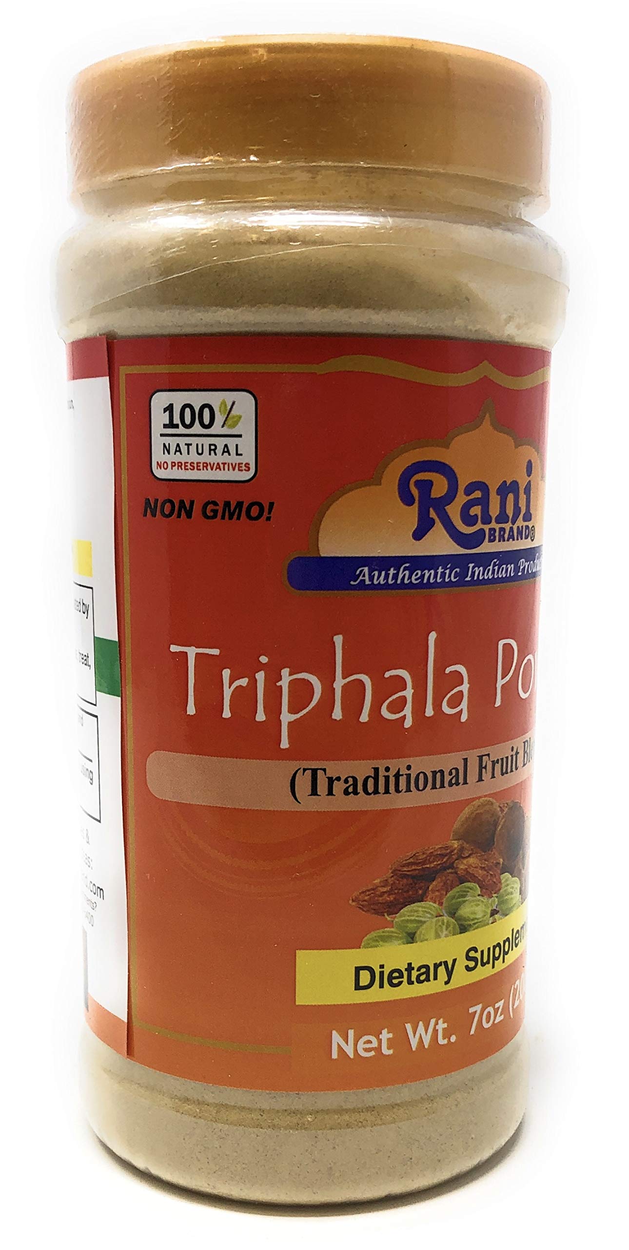 Non-GMO triphala powder for vitality