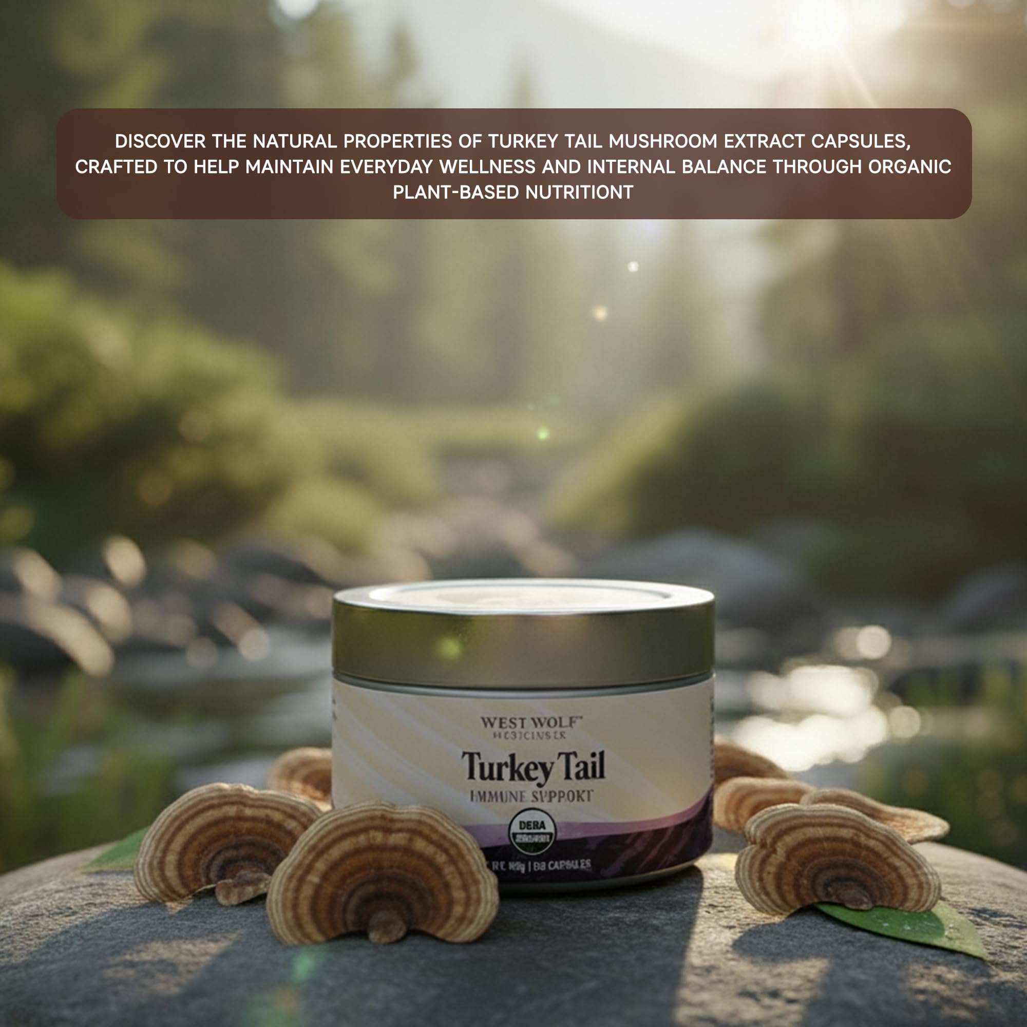 non-GMO turkey tail mushroom extract