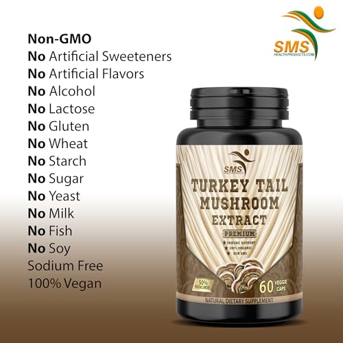 non-GMO turkey tail mushrooms