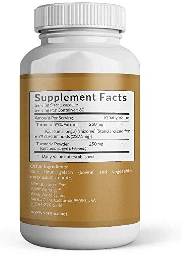 non-GMO turmeric capsules for health