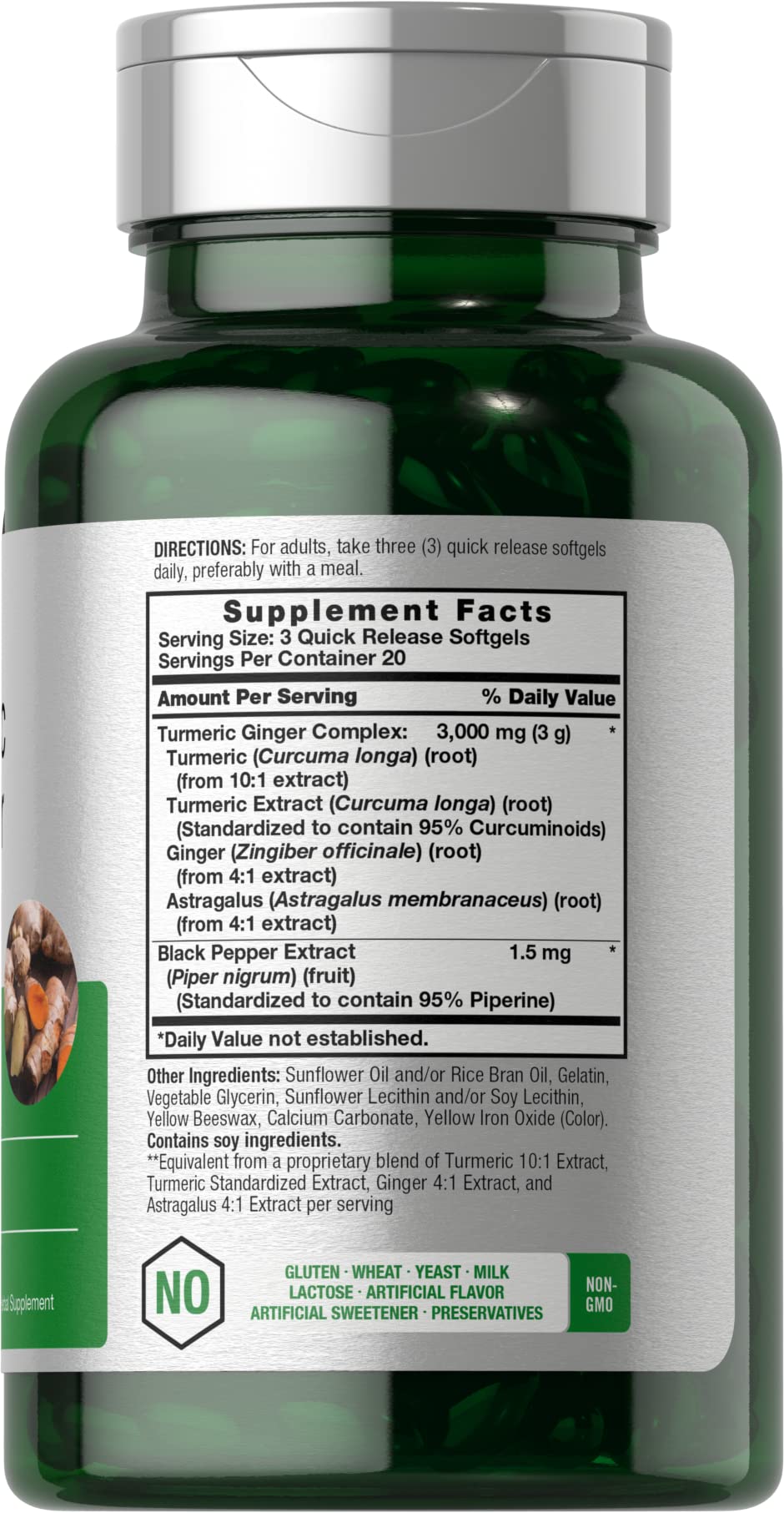 Non-GMO turmeric curcumin benefits