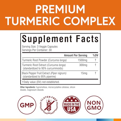 non-GMO turmeric curcumin benefits