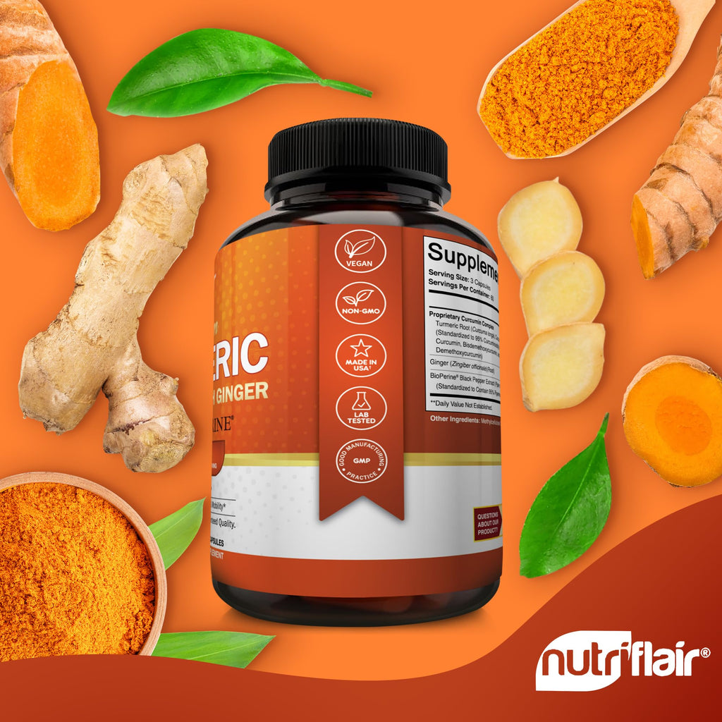 non-GMO turmeric curcumin capsules