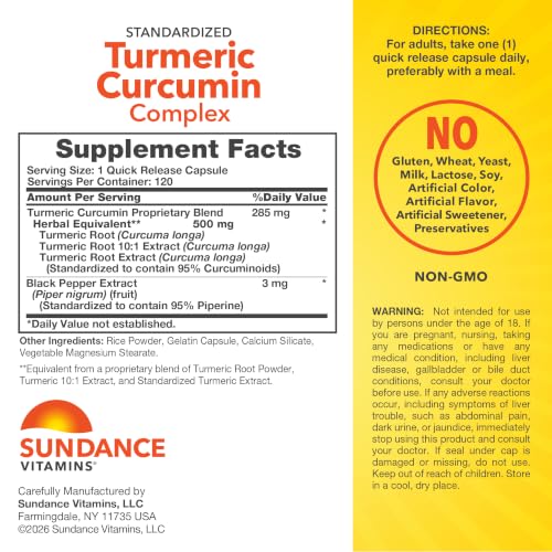 non-GMO turmeric curcumin complex