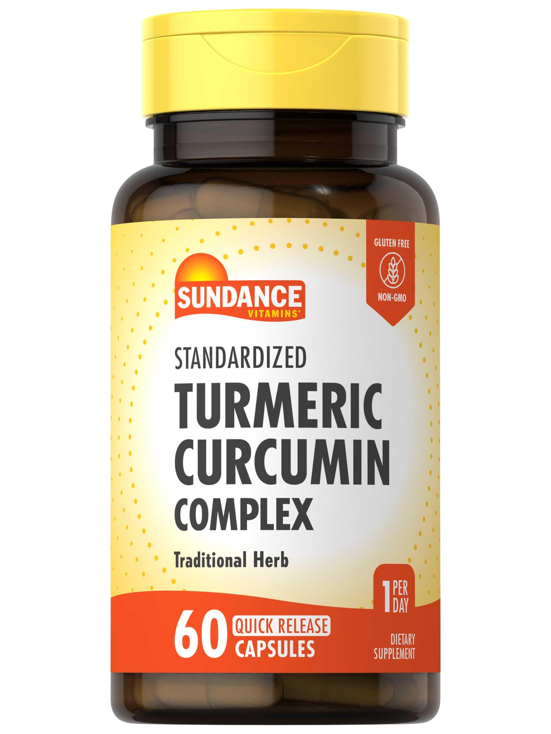 Non-GMO turmeric curcumin supplement