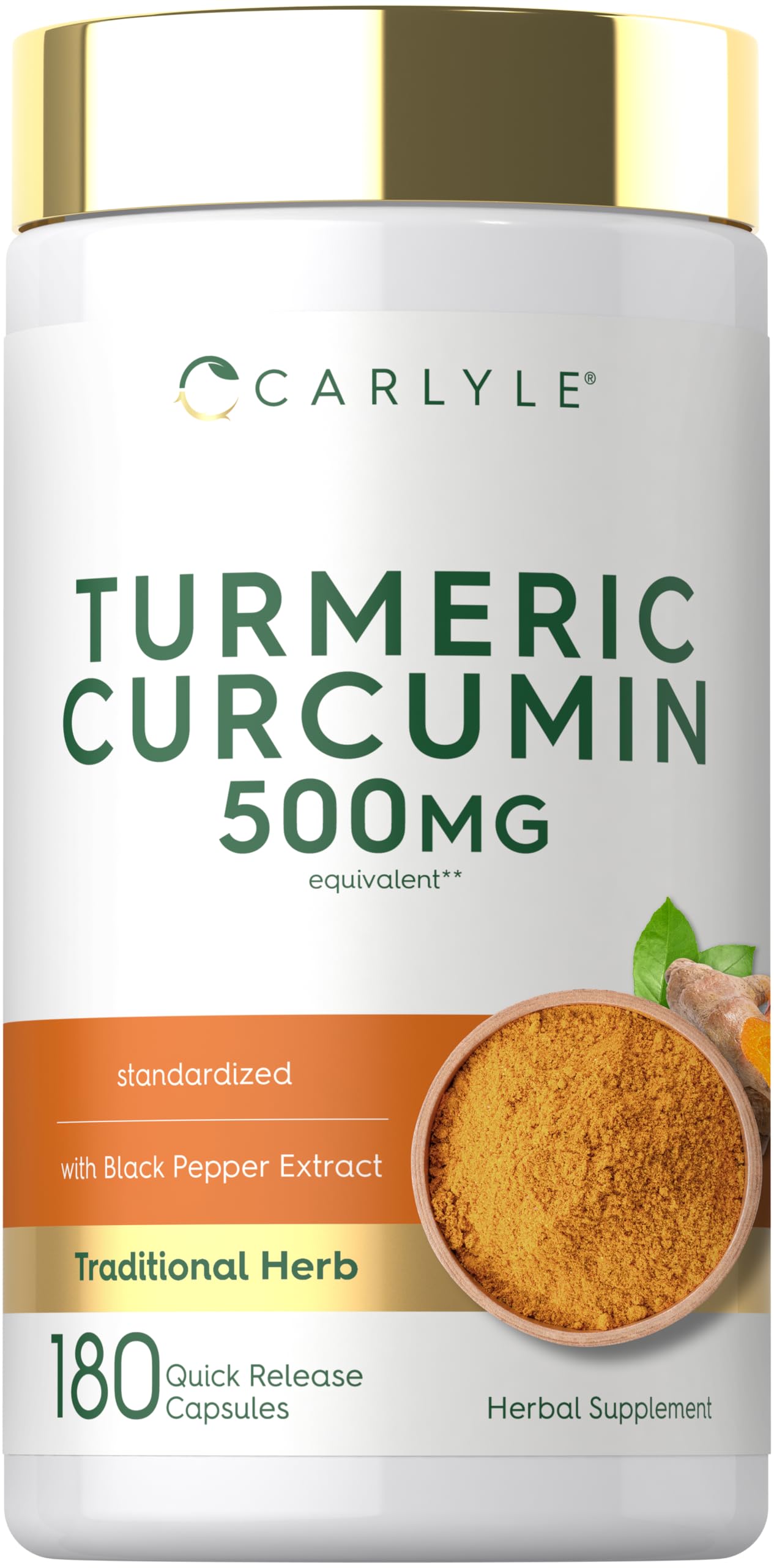 Non-GMO turmeric curcumin supplement